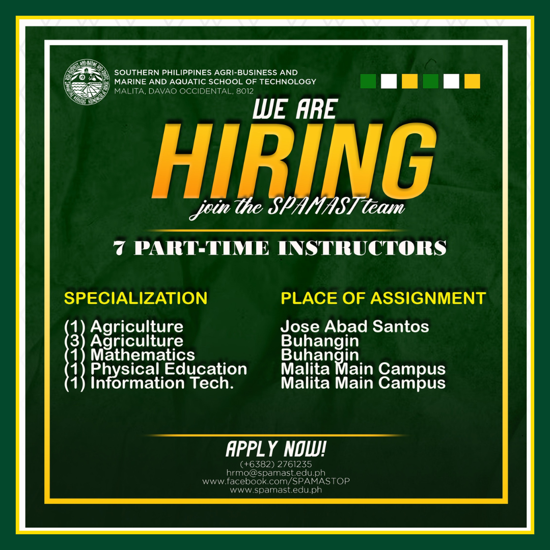 We are Hiring! | SPAMAST